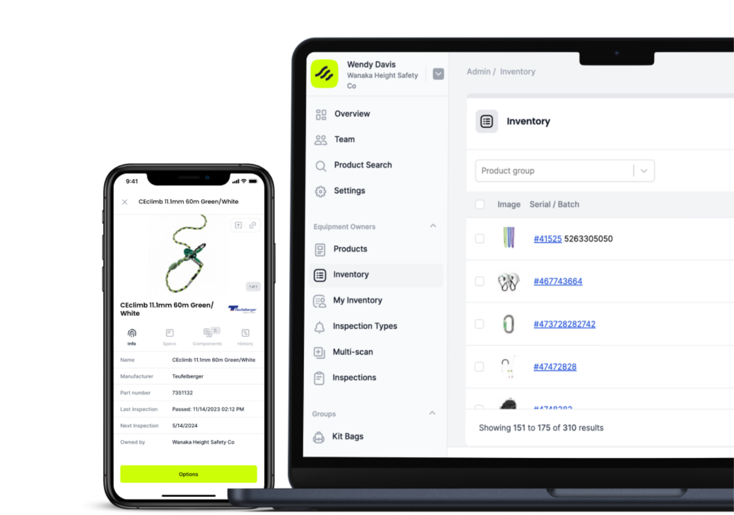 Scannable: PPE | Safety Equipment | Inspection Tools | Compliance Information | Logging and ...